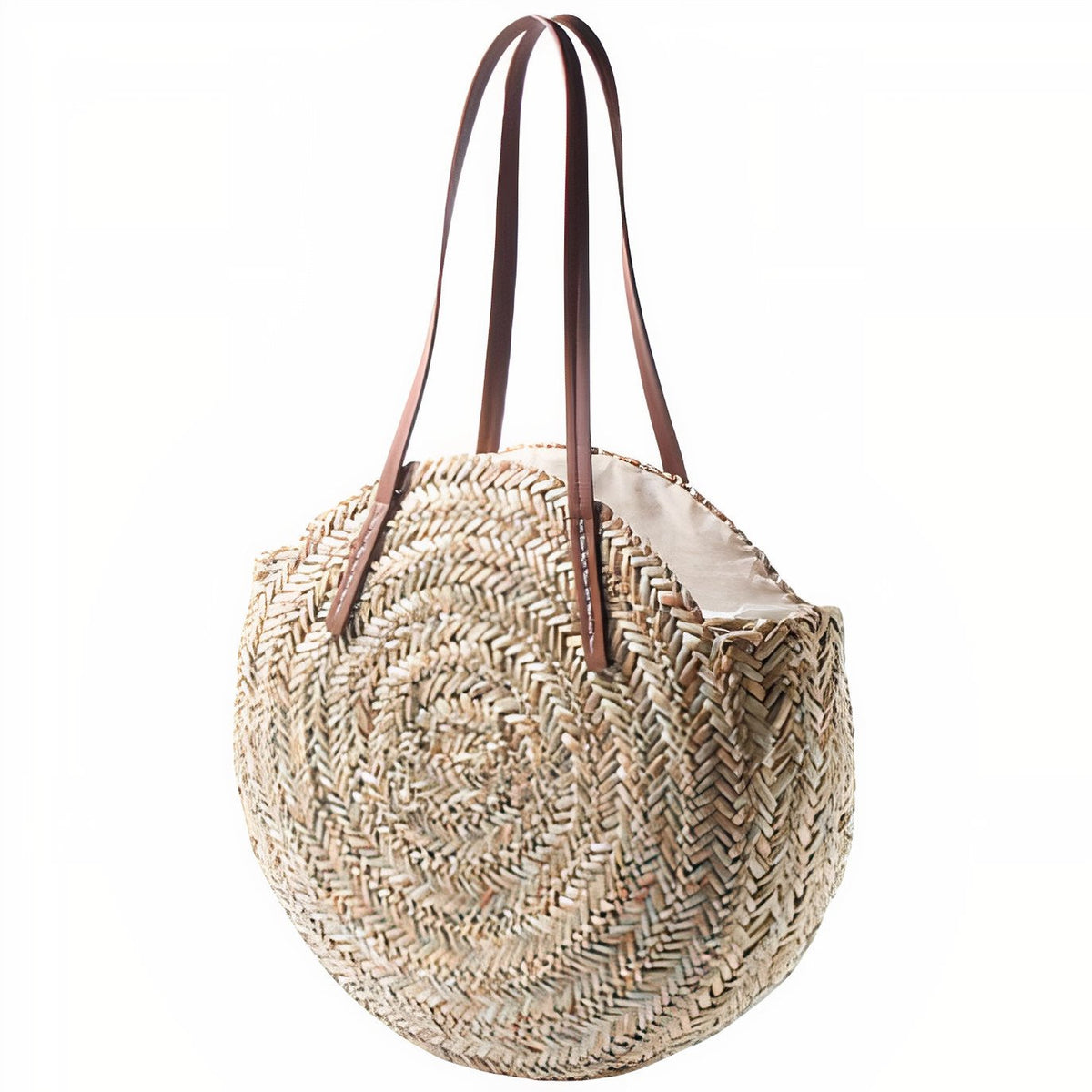 Sac Rond Paille Femme | Chapeau-de-paille.fr